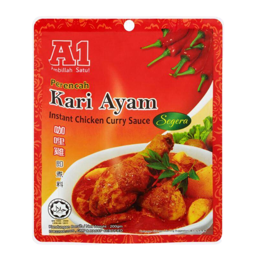 A1 Instant Chicken Curry Sauce 200g – Just Go Shop