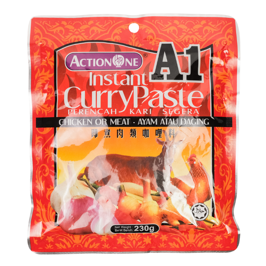 Action One Meat Curry Paste 230g – Just Go Shop