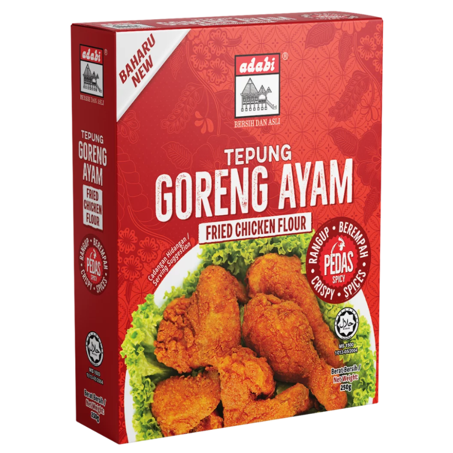 Adabi Fried Chicken Powder Hot & Spicy 100g – Just Go Shop