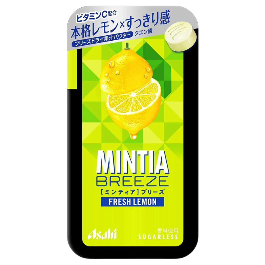 Asahi Mintia Breeze Fresh Lemon Tablet Candy 22g – Just Go Shop