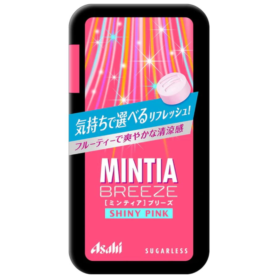 Asahi Mintia Breeze Shiny Pink Tablet Candy 22g (BB: 31.05.24) – Just Go Shop