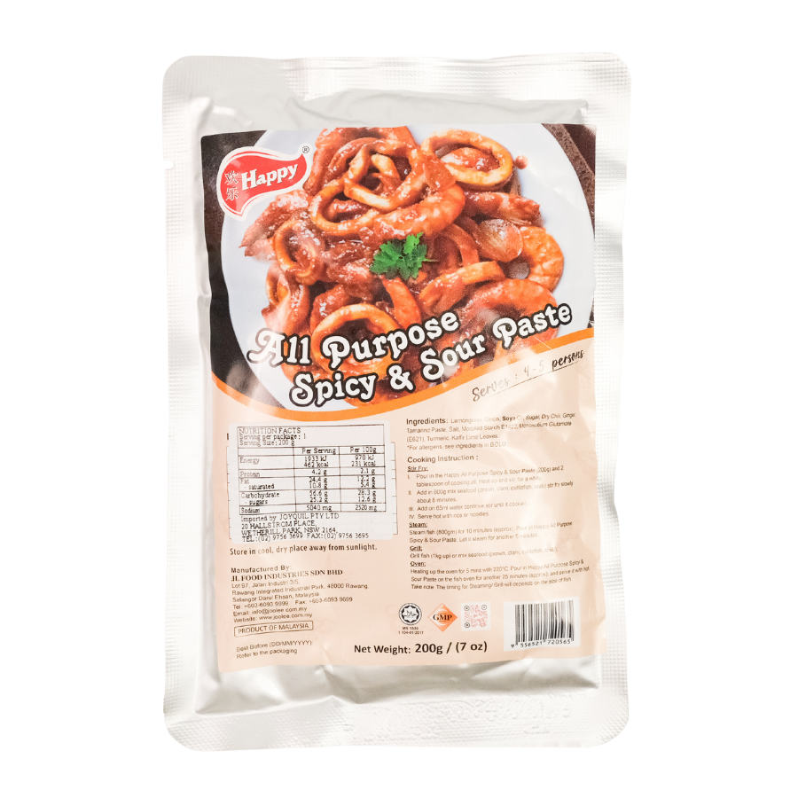 Happy Brand All Purpose Spicy & Sour Paste 200g – Just Go Shop
