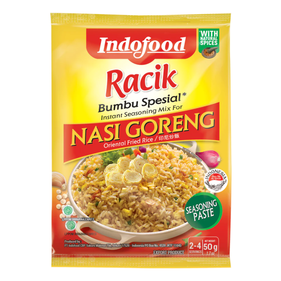 Indofood Instant Seasoning Mix for Nasi Goreng 50g – Just Go Shop