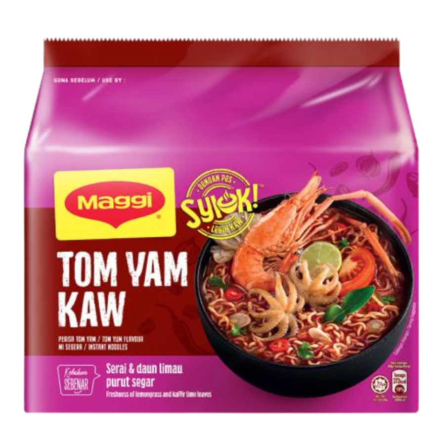 Maggi Tom Yam Kaw 5x88g Pack – Just Go Shop
