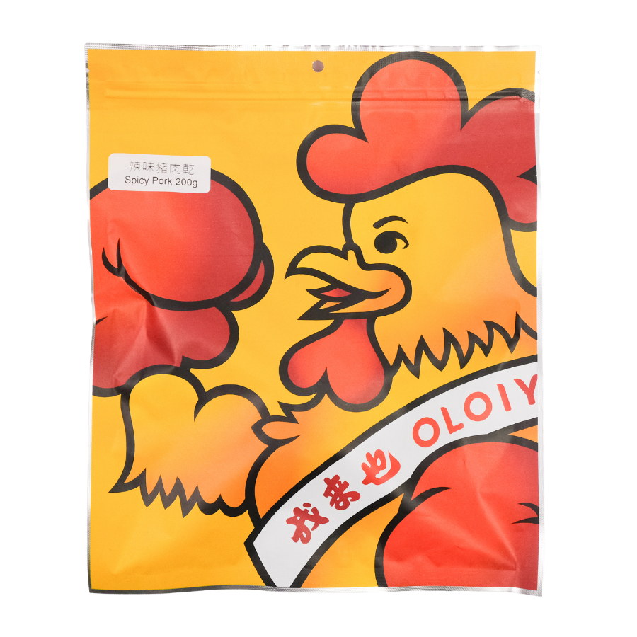 Oloiya Gold Coin Chilli Pork Jerky 190g – Just Go Shop