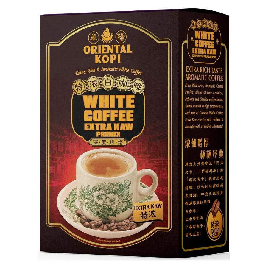 Oriental Kopi White Coffee Extra Kaw 10x40g – Just Go Shop