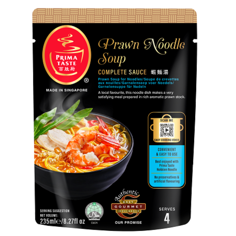 Prima Taste Prawn Noodle Soup Complete Sauce 235g – Just Go Shop