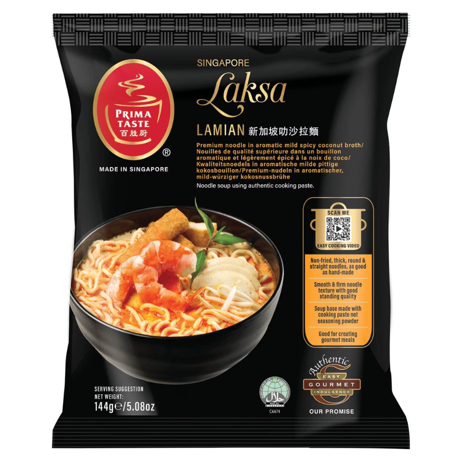 Prima Taste Singapore Laksa LaMian 144g – Just Go Shop