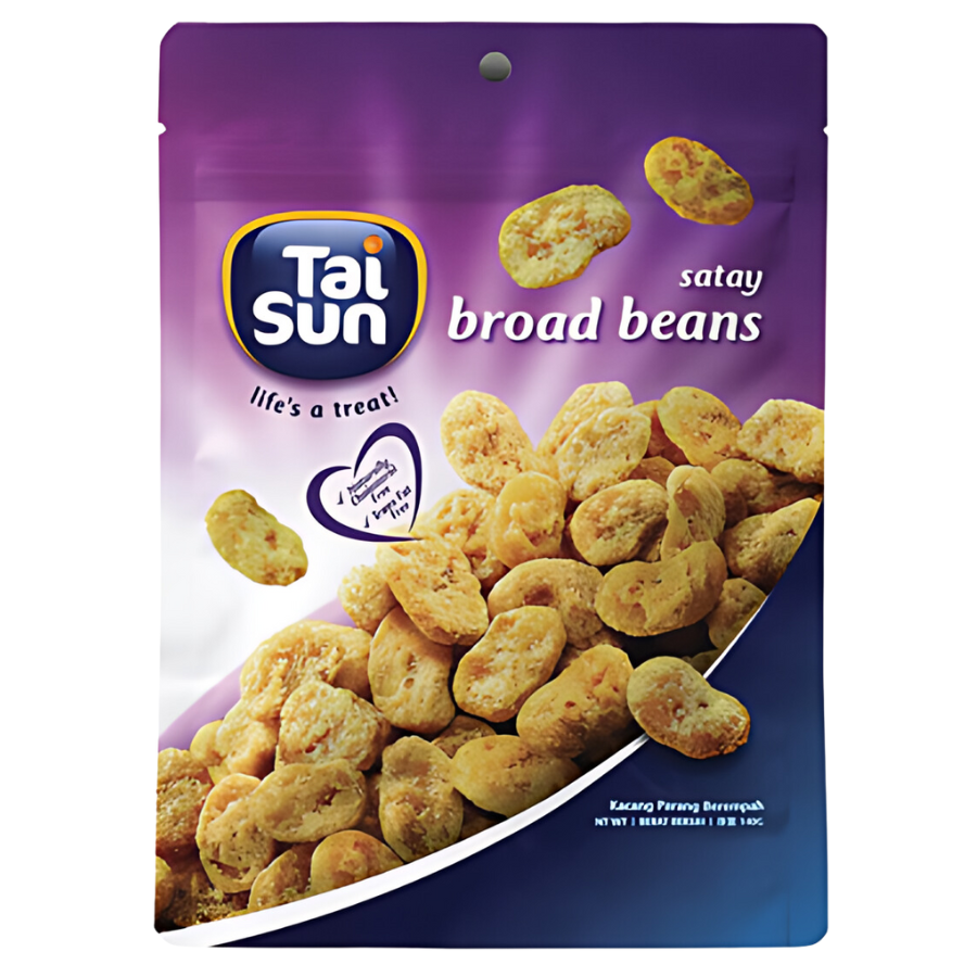 Tai Sun Satay Broad Beans 140g (BB: 01.05.25) – Just Go Shop