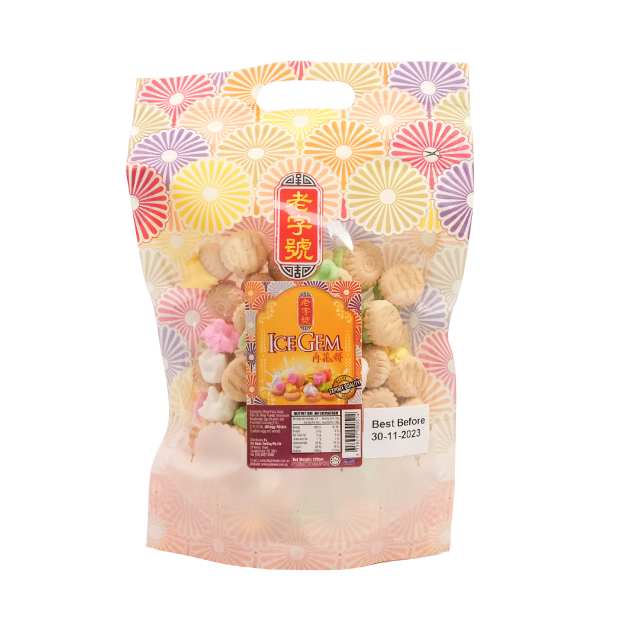 LZH Ice Gem Biscuits 120g (BB: 30.11.25) – Just Go Shop