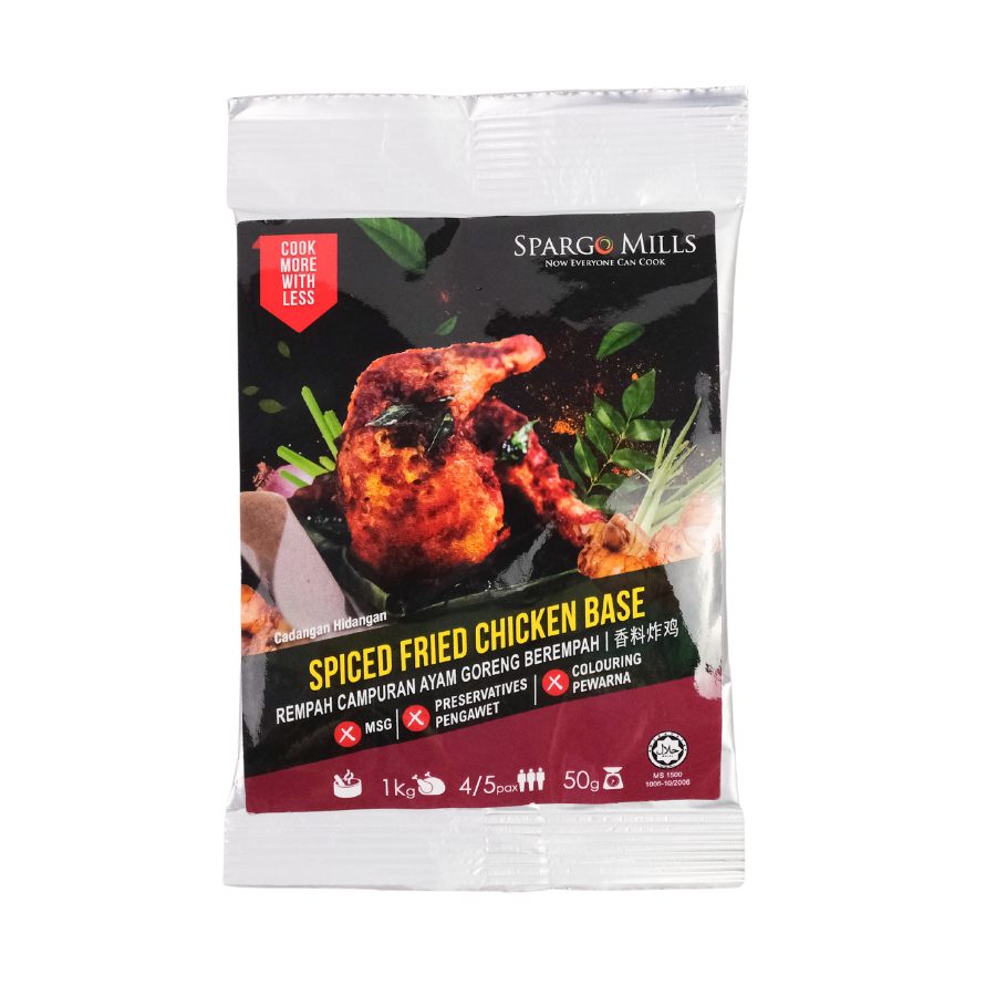 Spargo Mills Ayam Goreng Berempah 50g (BB: 11.03.25) – Just Go Shop
