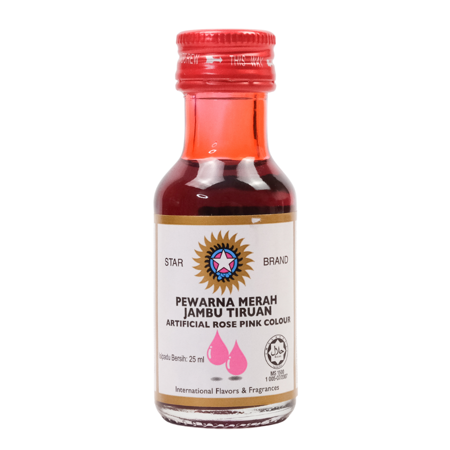 Star Brand Artificial Rose Pink Colour 25ml (BB: 26.08.25) – Just Go Shop