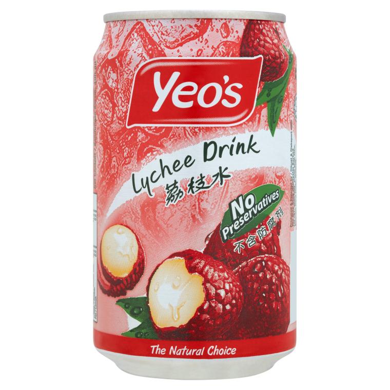 Yeo’s Lychee Drink 300ml – Just Go Shop